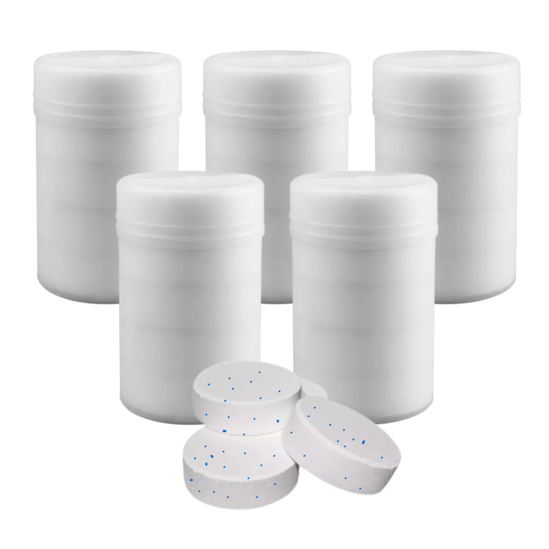 Pastilla de Cloro Puro Para Pileta x 5kg (fraccionadas x 1kg)